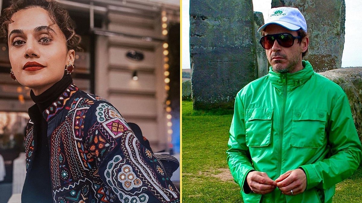 Here's What Taapsee Pannu Said After Sliding Into Robert Downey Jr's DM