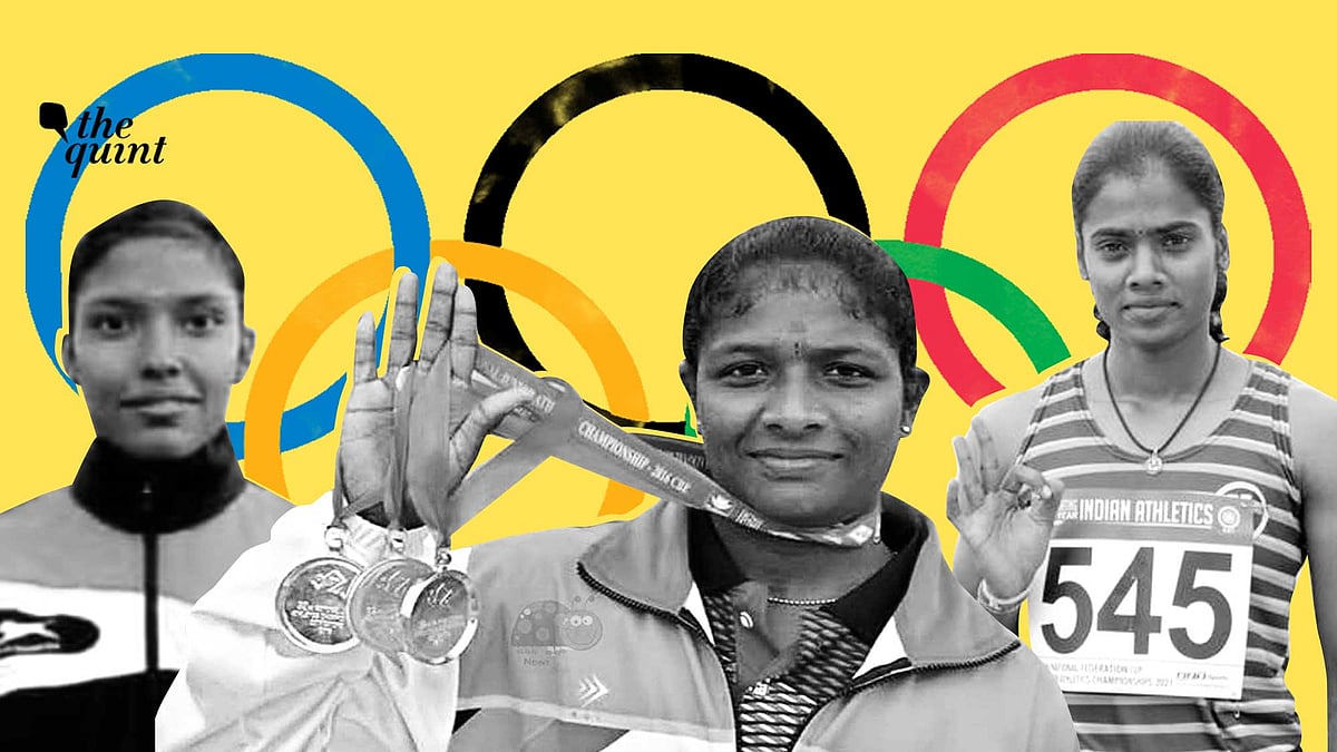 Tamil Nadu Women Athletes, Revathi Veeramani, Subha Venkatesan and S ...