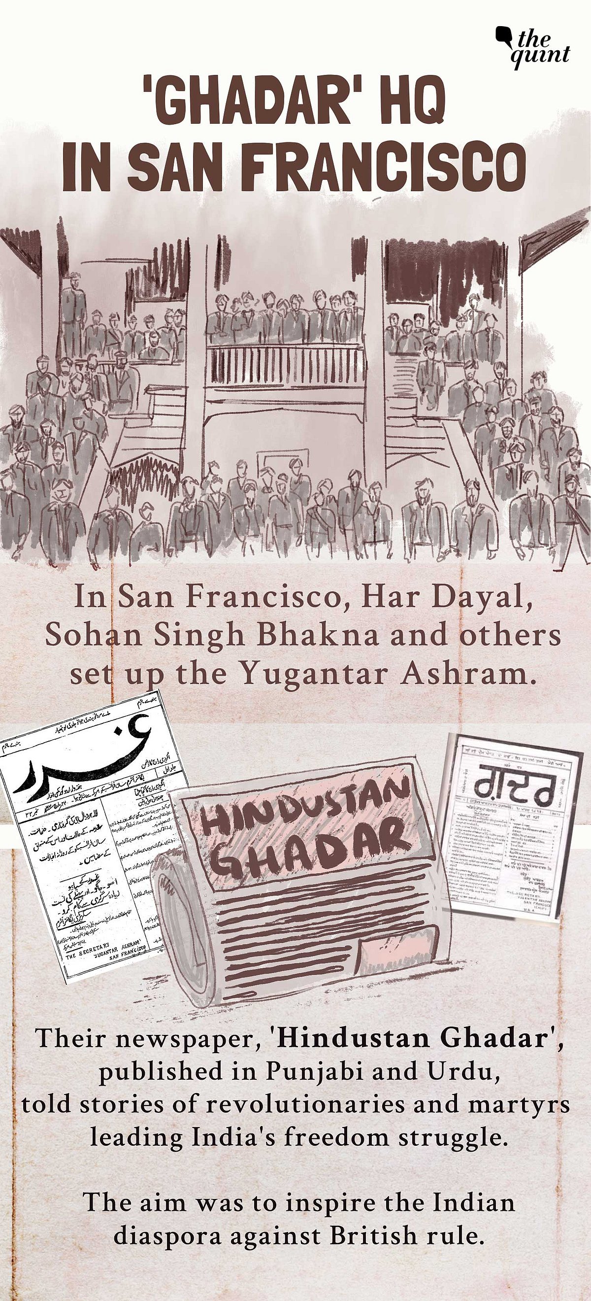 Graphic Novel | Ghadar Movement: How Indian Americans Fought Against ...