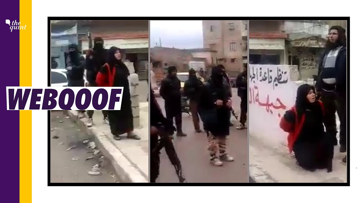Fact Check | No, This Graphic Video of a Woman's Public Execution Is ...