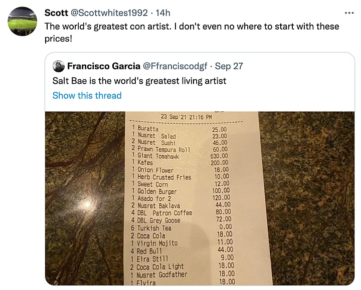 Viral Chef ‘Salt Bae’ Opens Restaurant in Turkey, Expensive Menu Shocks ...