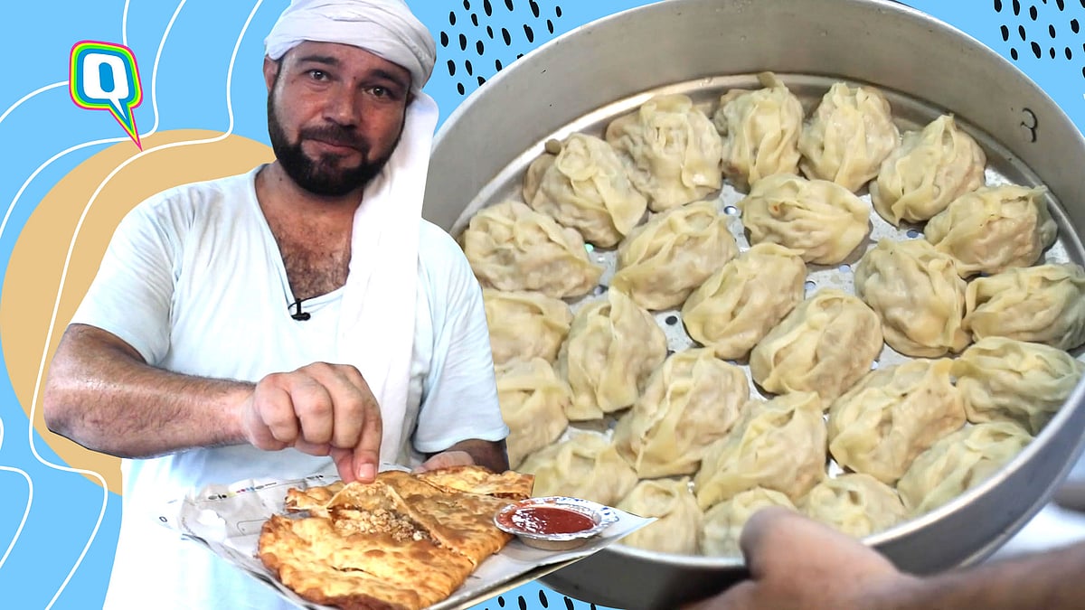 Your food walk is incomplete without trying Afghani paratha and momos.