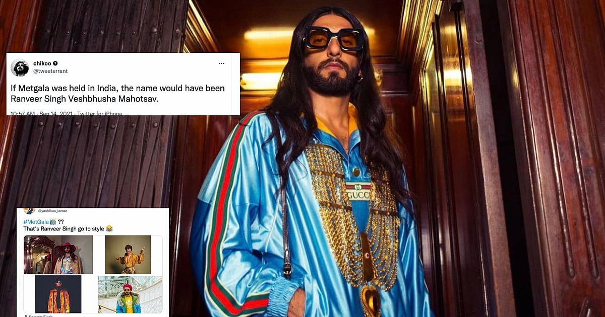 Ranveer Singh Memes Flood The Internet, Courtesy Met Gala 2021