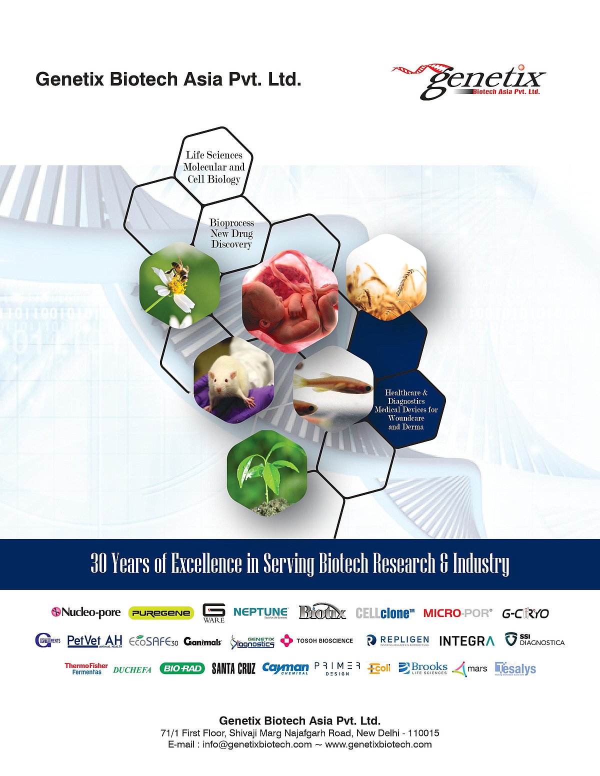 Genetix Biotech Asia Pvt. Ltd is regarded as a First Doer in the global ...