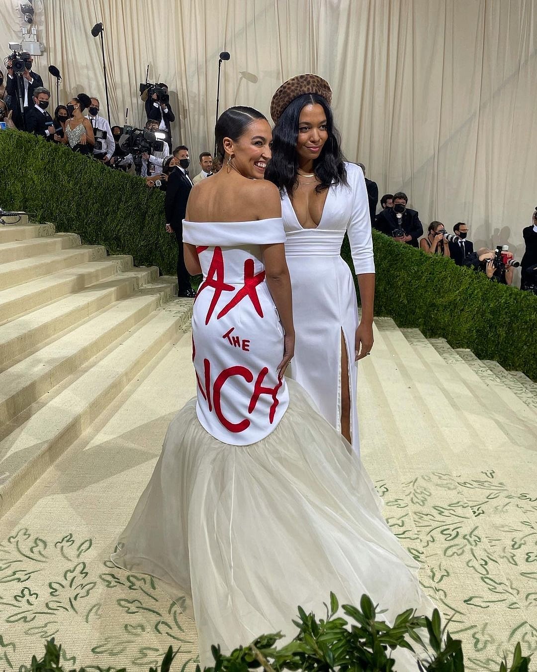 Dan Levy To Aoc Celebs Who Made Statements With Their Outfits At Met