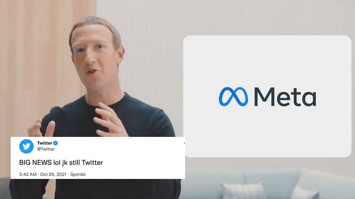 How Twitter Took a Dig at Facebook for Changing Its Name to ‘Meta’