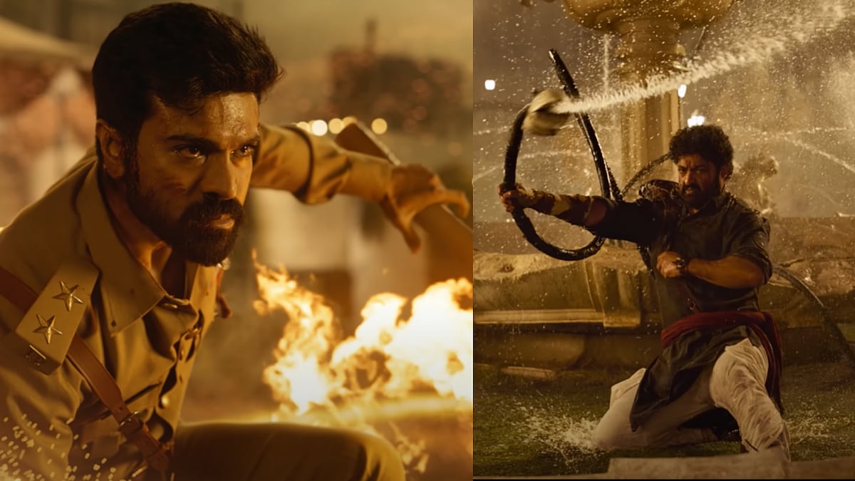 RRR Teaser: Ram Charan, Jr NTR to ‘Bring Back the Glory of Indian Cinema’