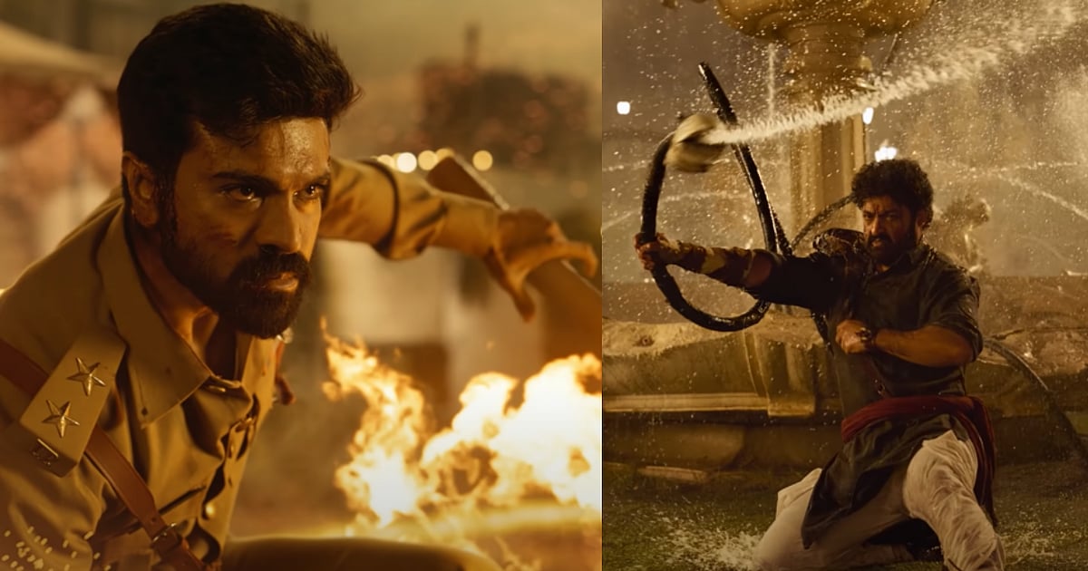 RRR Teaser: Ram Charan, Jr NTR to ‘Bring Back the Glory of Indian Cinema’