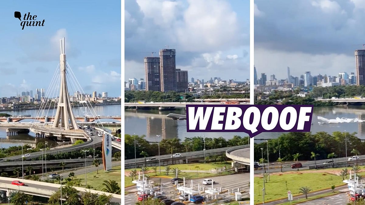 Fact-Check | Flight Simulation Video Shared as Real Plane Passing Under ...