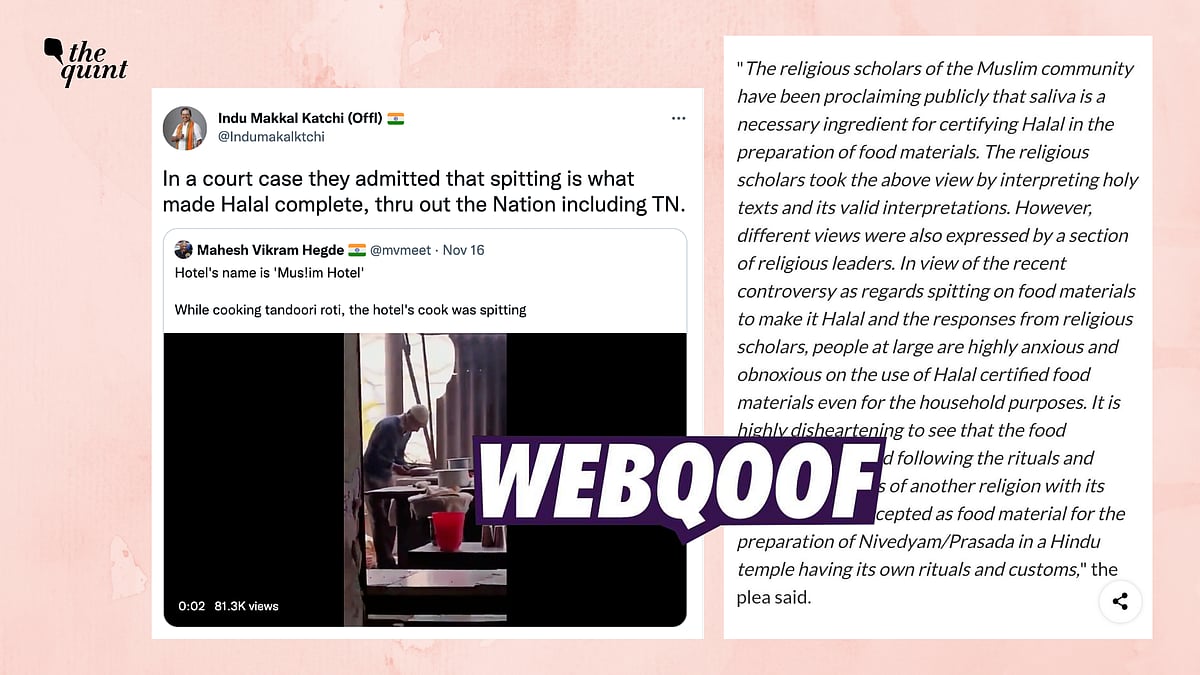 Fact Check | Did Clerics Admit That Halal Means Spitting on Food in ...