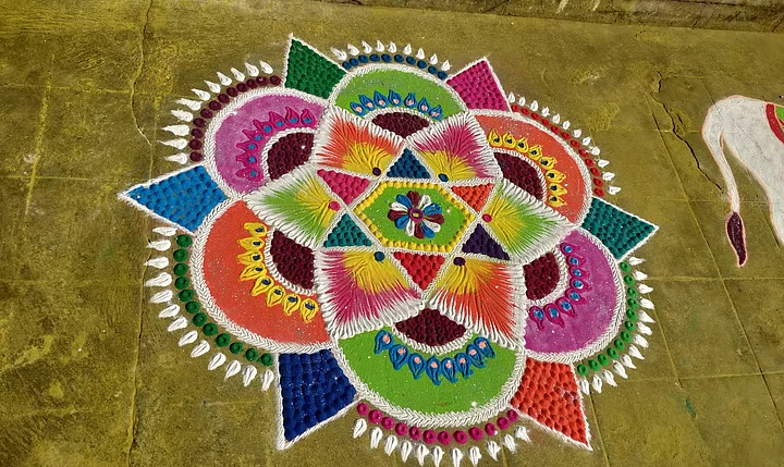 Happy New Year 2022 Rangoli Designs Photos, Videos: Best Muggulu ...