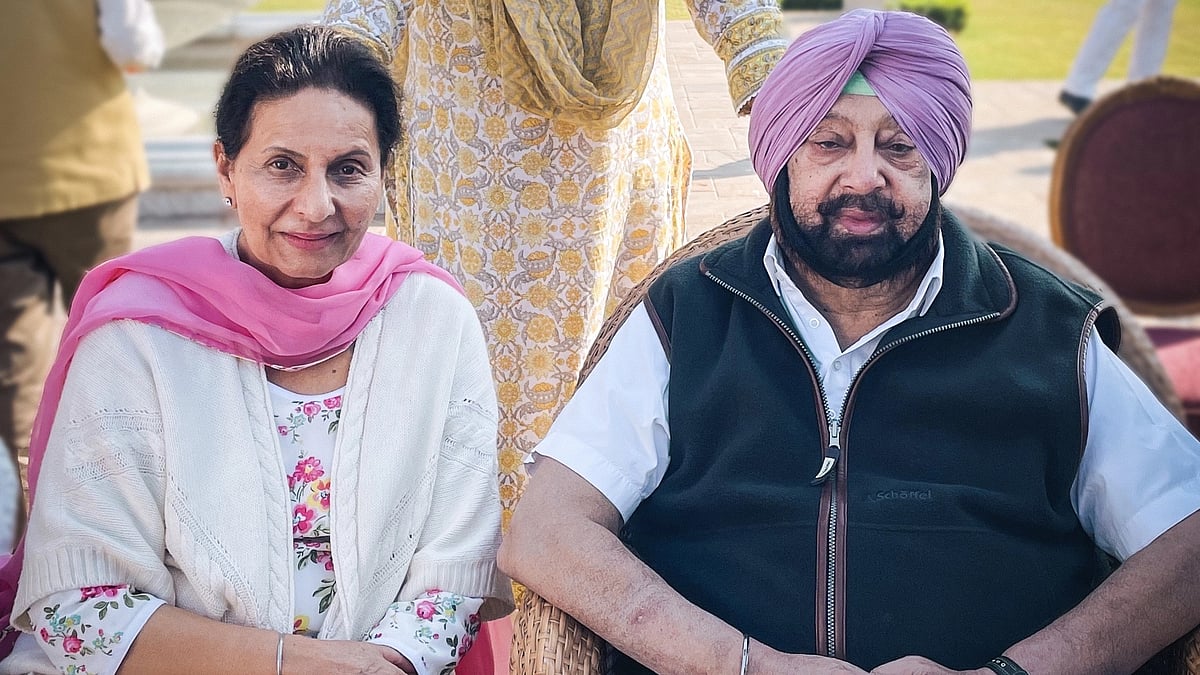 Punjab Elections: Cong MP Preneet Kaur Campaigns for Husband Amarinder ...