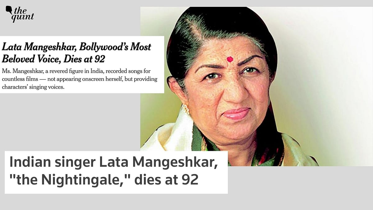 ‘Defining Voice of Many Generations’: Global Media on Lata Mangeshkar’s ...