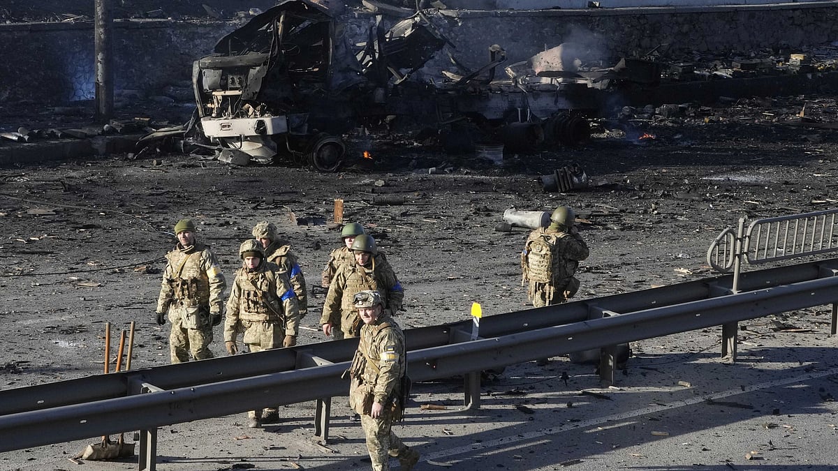 In Photos: Kyiv Under Attack From Russia, Ukrainian Refugees Flee Country