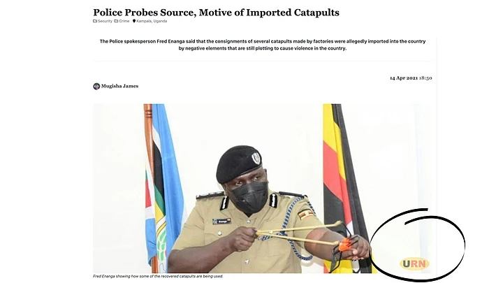 Fact-Check | Uganda Police Spokesperson Hits a Reporter With a Catapult ...