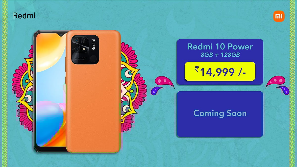 Redmi 10 Power Price in India: Redmi 10 Power with 6,000mAh Battery ...
