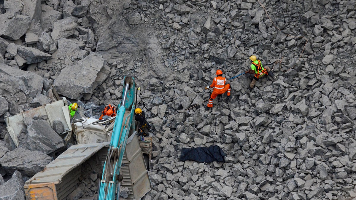 Days After Tirunelveli Quarry Accident, Body of Trapped Lorry Driver Found