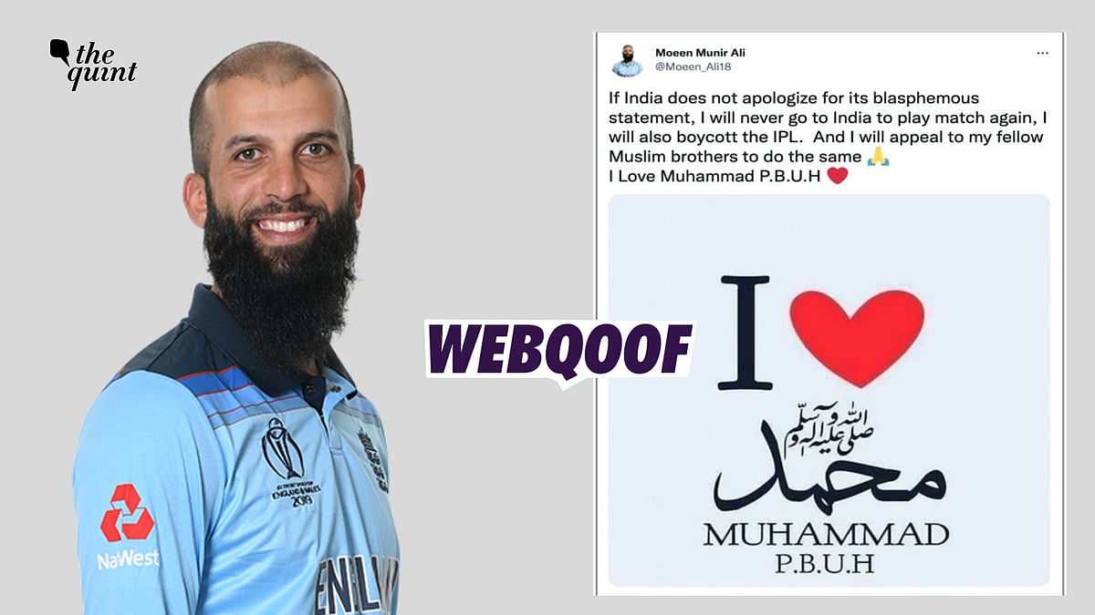 Fact-Check | Moeen Ali Isn't Demanding An Apology From India Nor Is ...