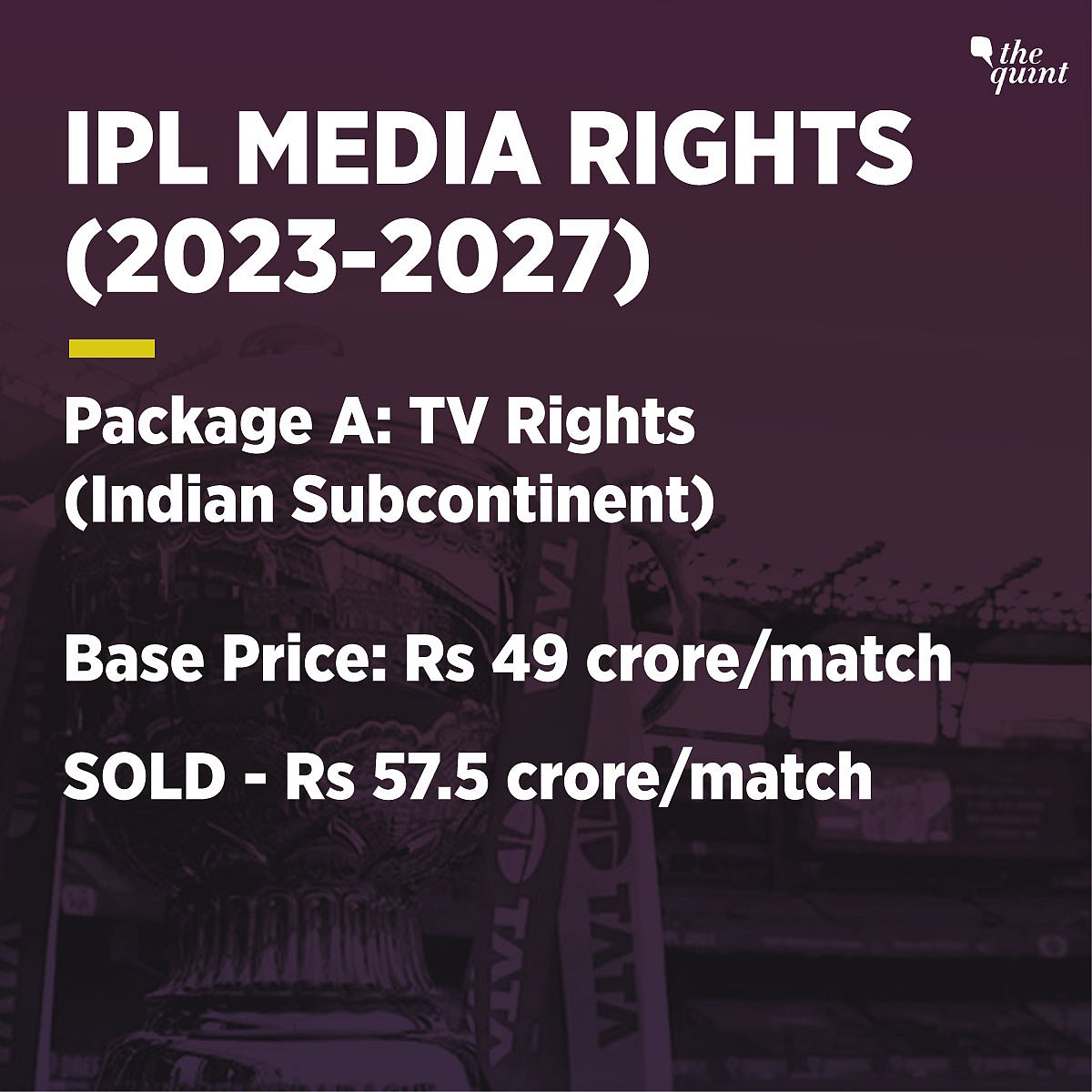 IPL Digital Rights Big Winner, Benefits Need to Reach Everyone in System
