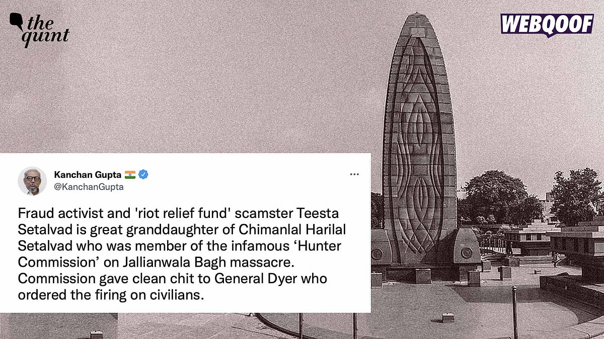 Fact-Check | No, Teesta Setalvad’s Great Grandfather Didn’t Issue a ...