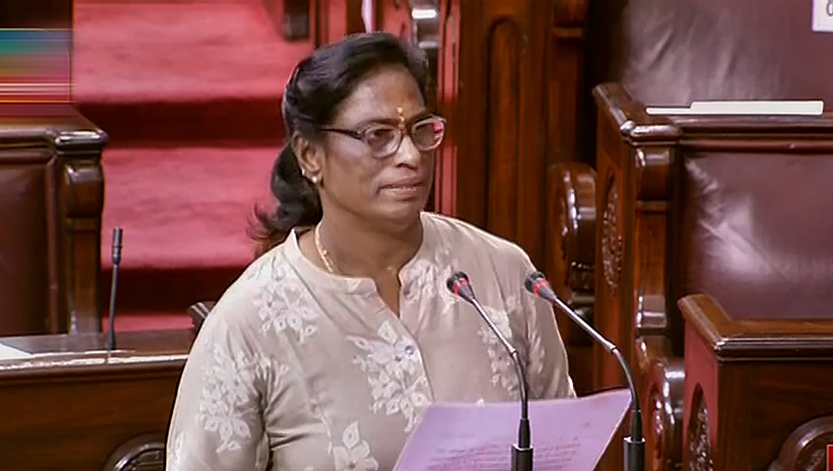 Renowned Athlete PT Usha Takes Oath as Rajya Sabha MP