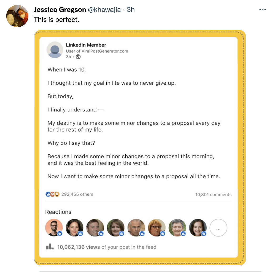 Netizens Are Using This Viral Post Generator To Mock Linkedin