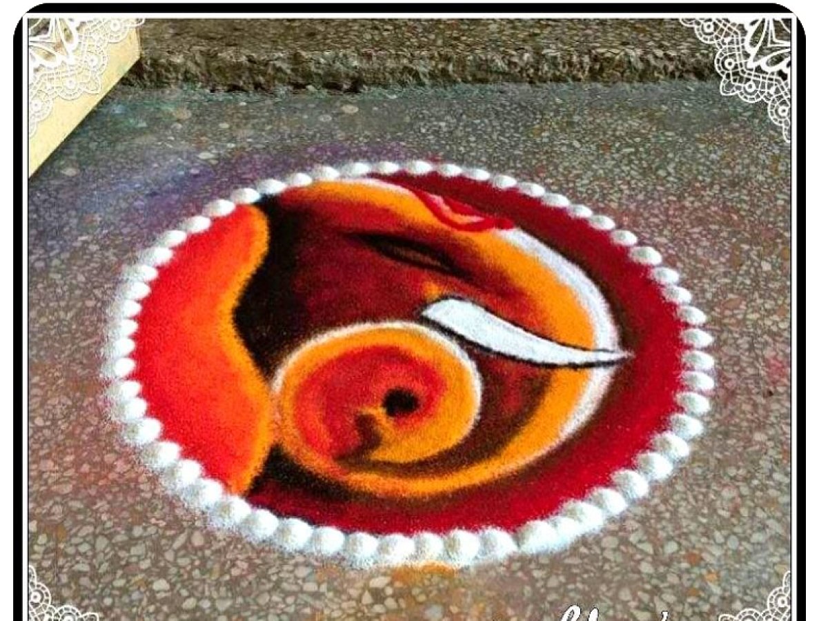 Top 999+ best rangoli designs for competition images – Amazing ...