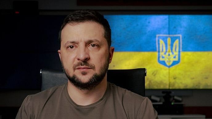 On Eve of Ukraine's Independence Day, Volodymyr Zelenskyy Vows Strong ...
