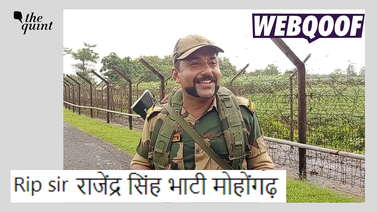 Fact-check | BSF Personnel in the Viral Video Saying ‘Jiyo Aur Jeene Do ...