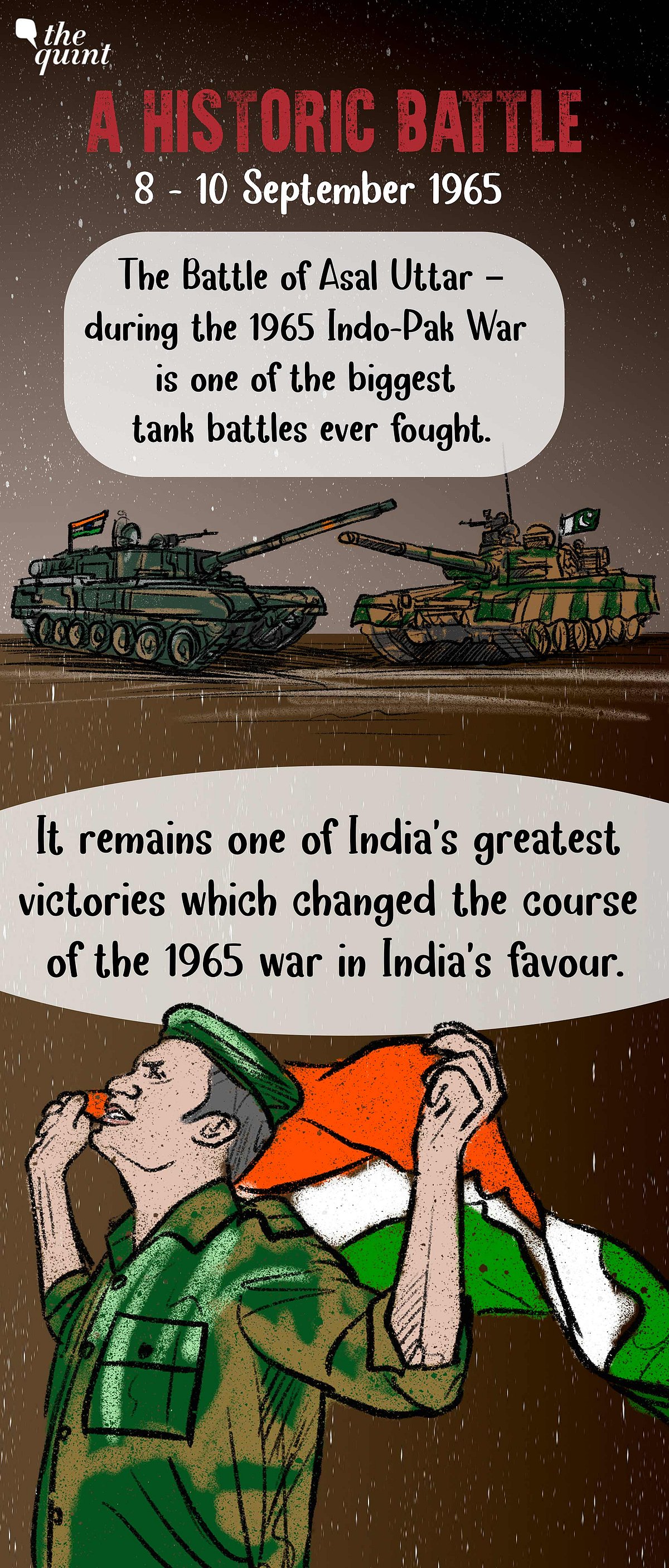 Graphic Novel: Battle of Asal Uttar – 1965 Indo-Pak War, India’s Big ...