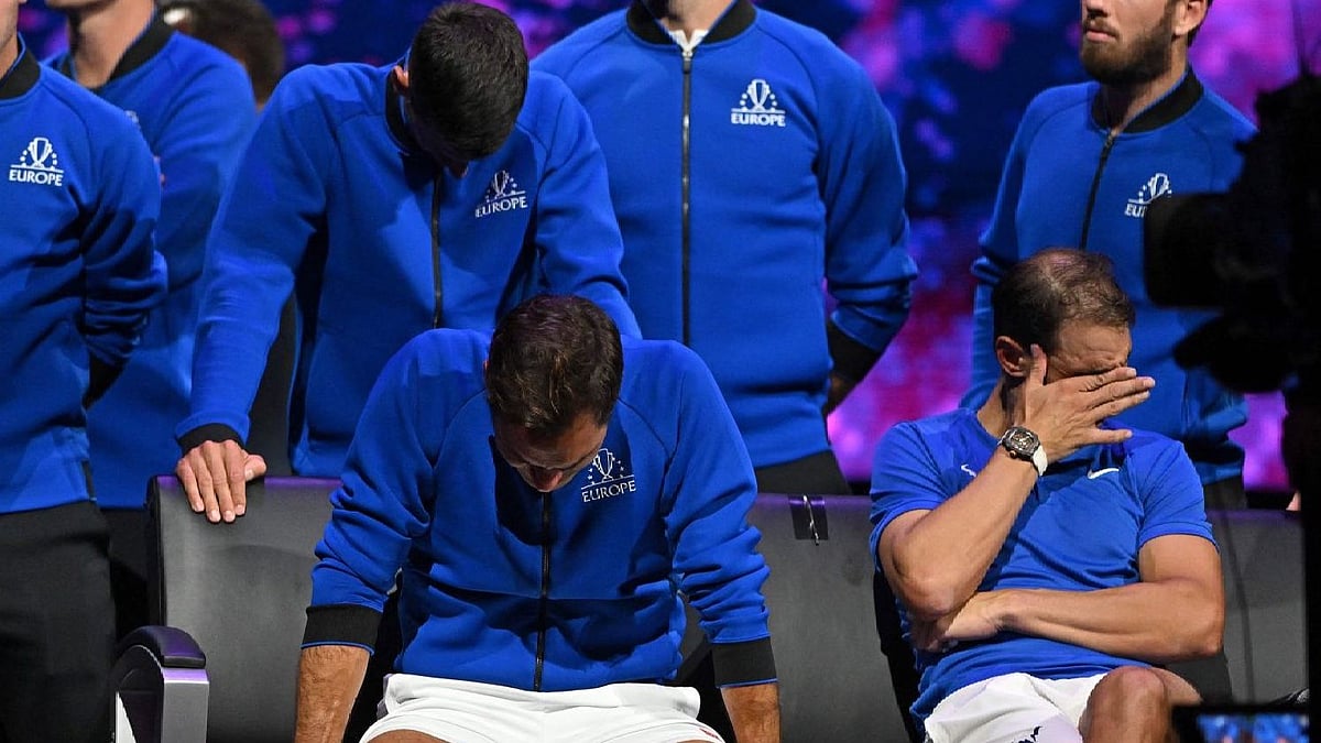 Roger Federer Loses Final Match of His Career in Doubles With Nadal ...