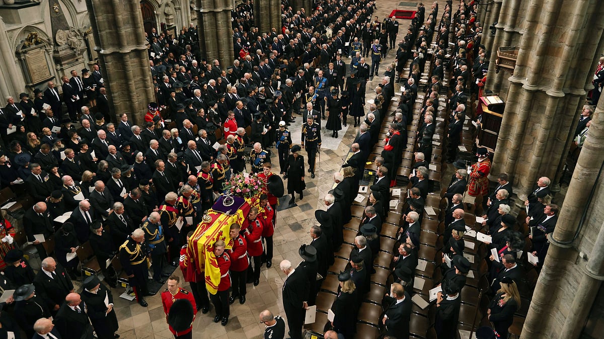 In Photos: Queen Elizabeth II State Funeral Held at London's ...