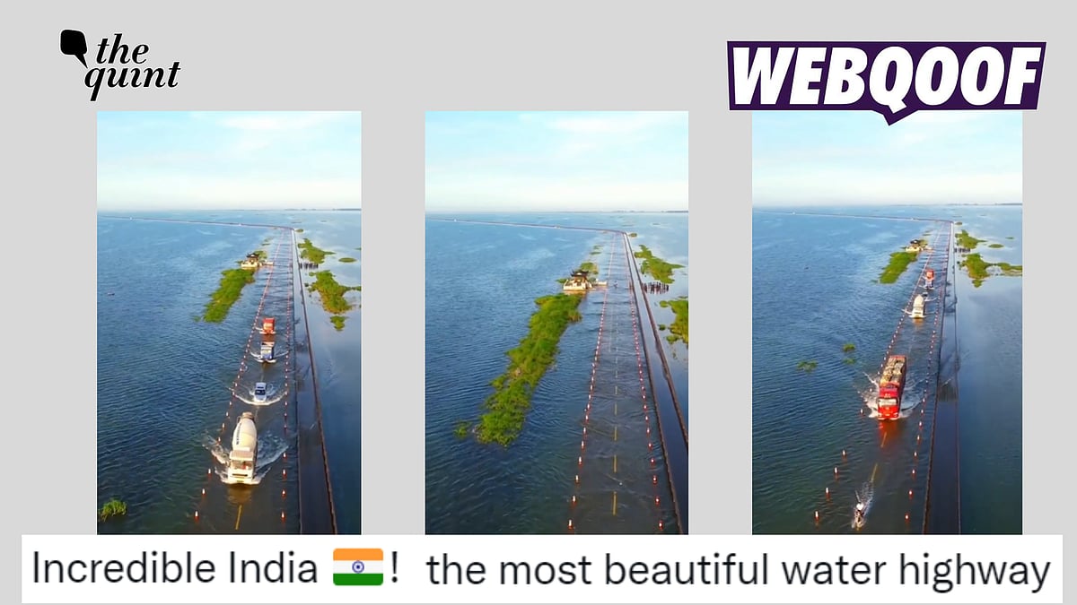 Fact-check | No, This ‘Water Highway’ Is Not From India, but From China