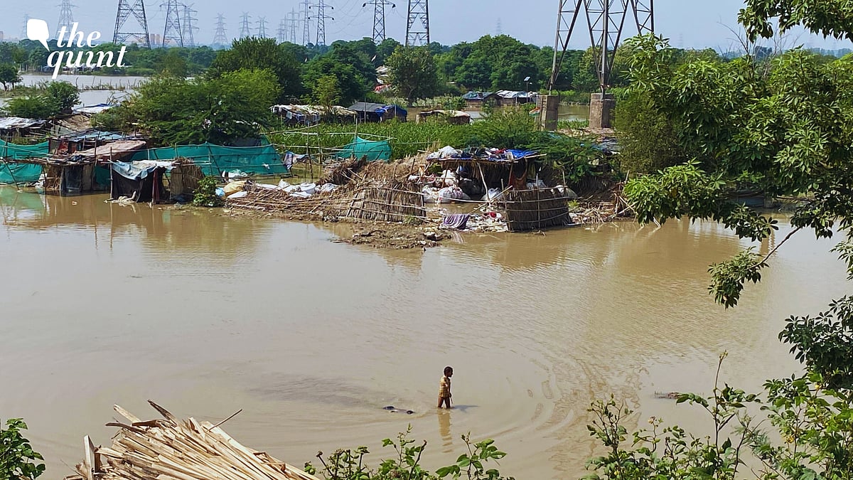 In Photos: Same Story Each Year, A Flooding Yamuna & Hastily Relocated ...