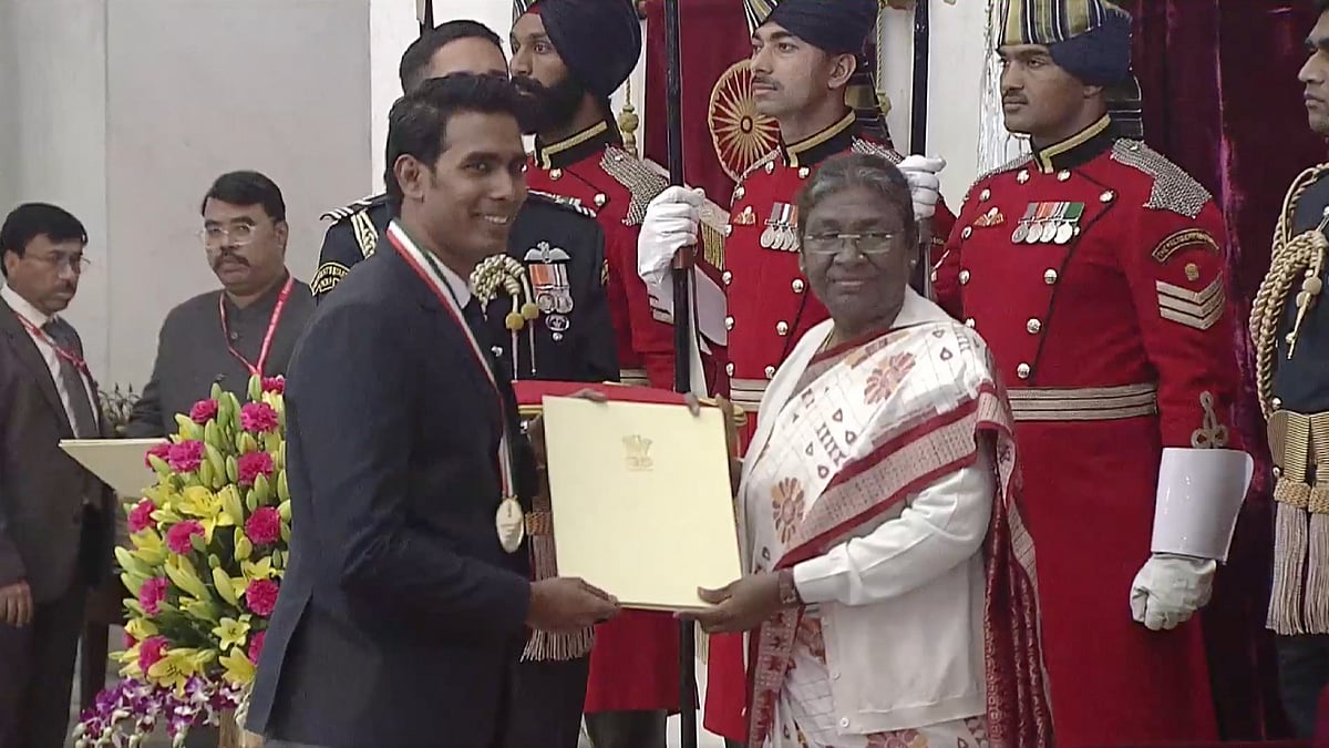 Sharath Kamal Conferred Khel Ratna, Nikhat & Pragg Among 25 Arjuna Awardees