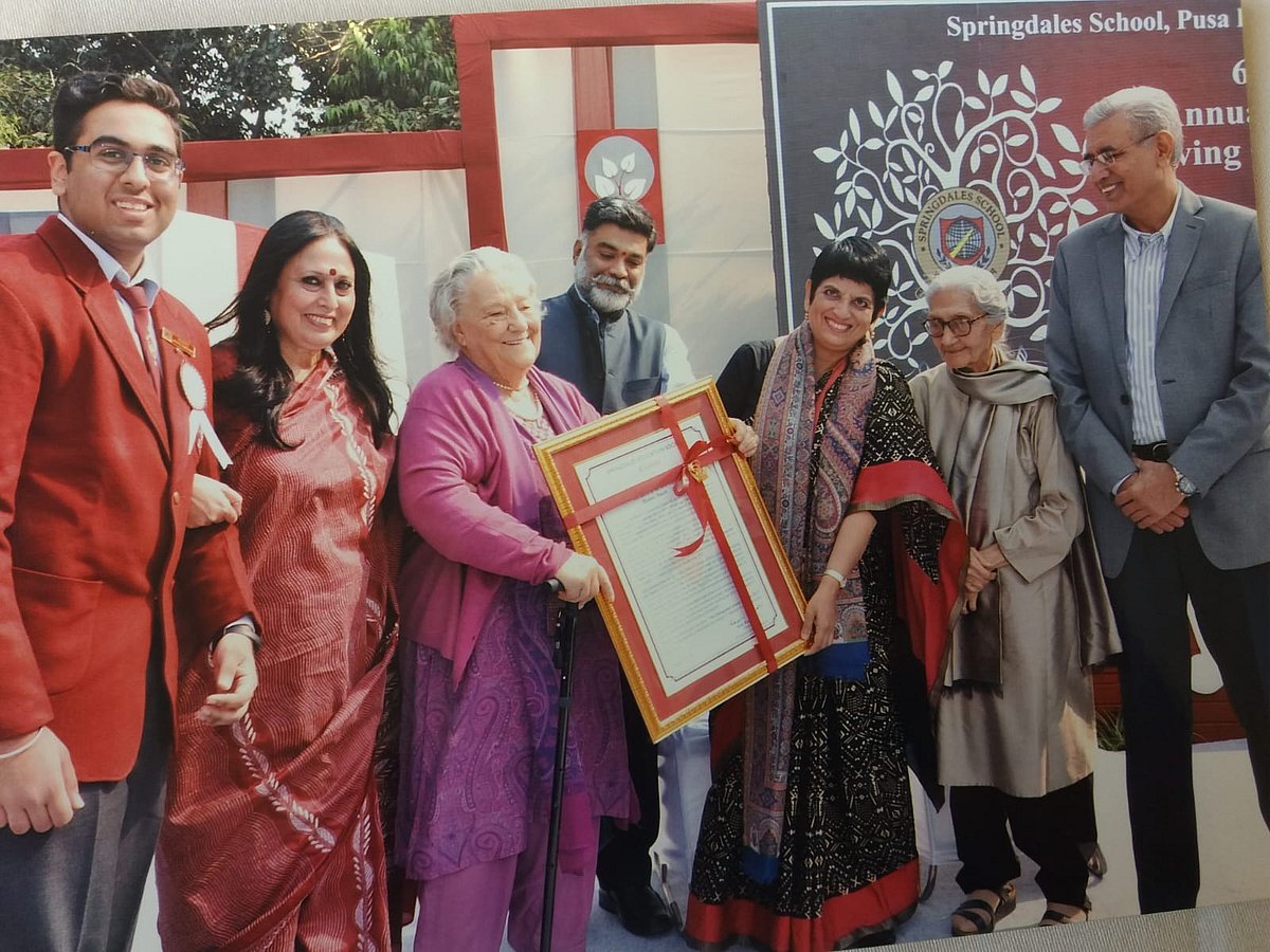 'Curious, Joyous, Upright': Springdales School's Founder Rajni Kumar No ...