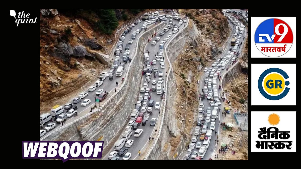 Fact-Check | Old Image of a Traffic Jam Shared as 'Massive Chaos at Atal Tunnel'