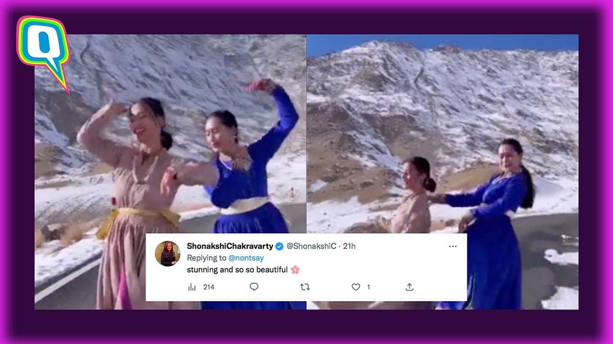 Netizens Cannot Get Enough Of These Ladakhi Dancers Covering 'Ghodey Pe ...