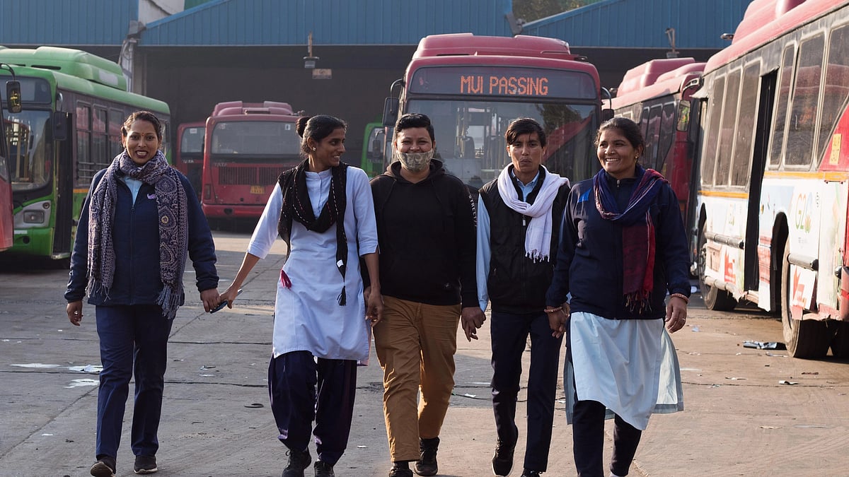 In Photos | 'Get Salutes From Passersby': Delhi's Women Bus Drivers Open Up