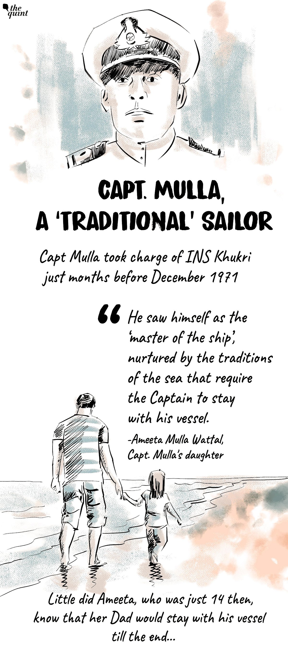 Graphic Novel|INS Khukri, the Only Ship Lost & Capt. Mulla Who Went ...