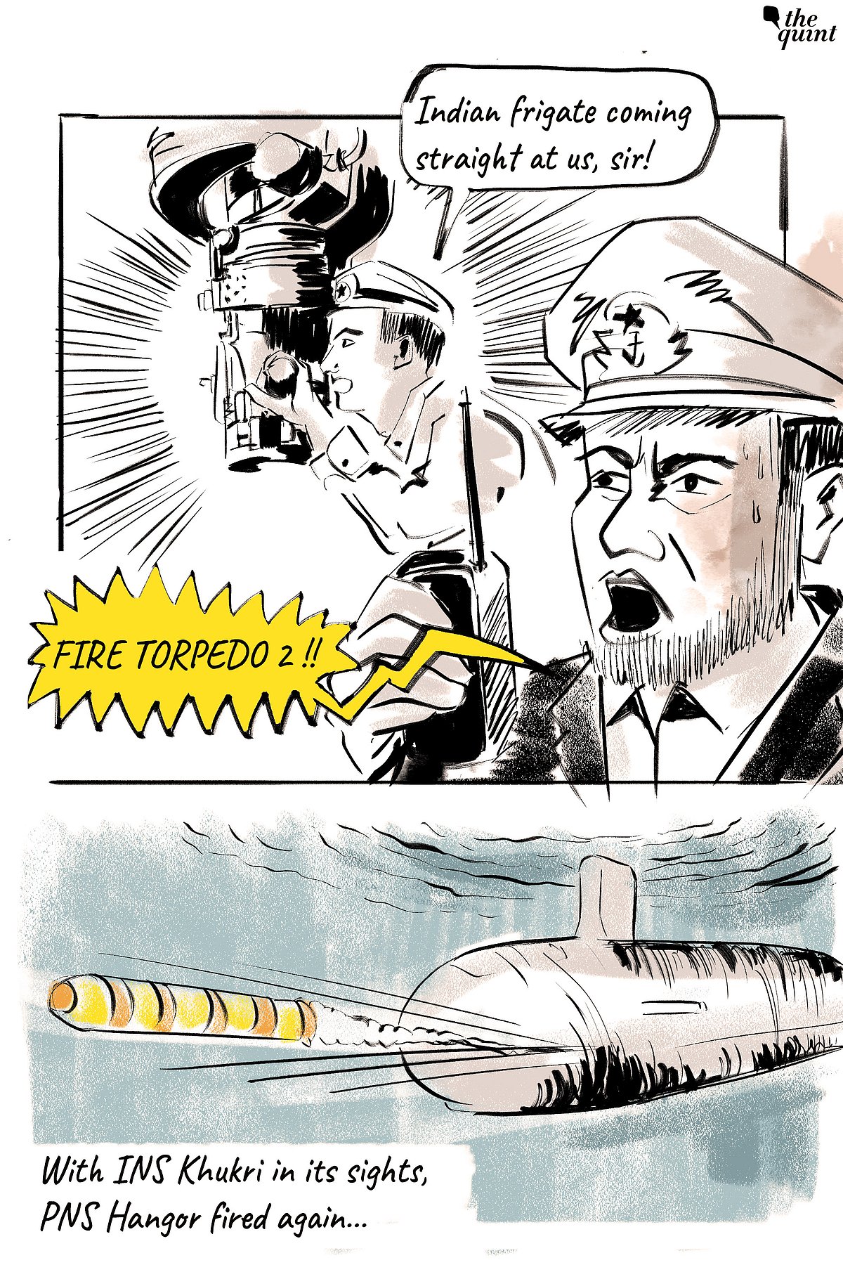 Graphic Novel|INS Khukri, the Only Ship Lost & Capt. Mulla Who Went ...