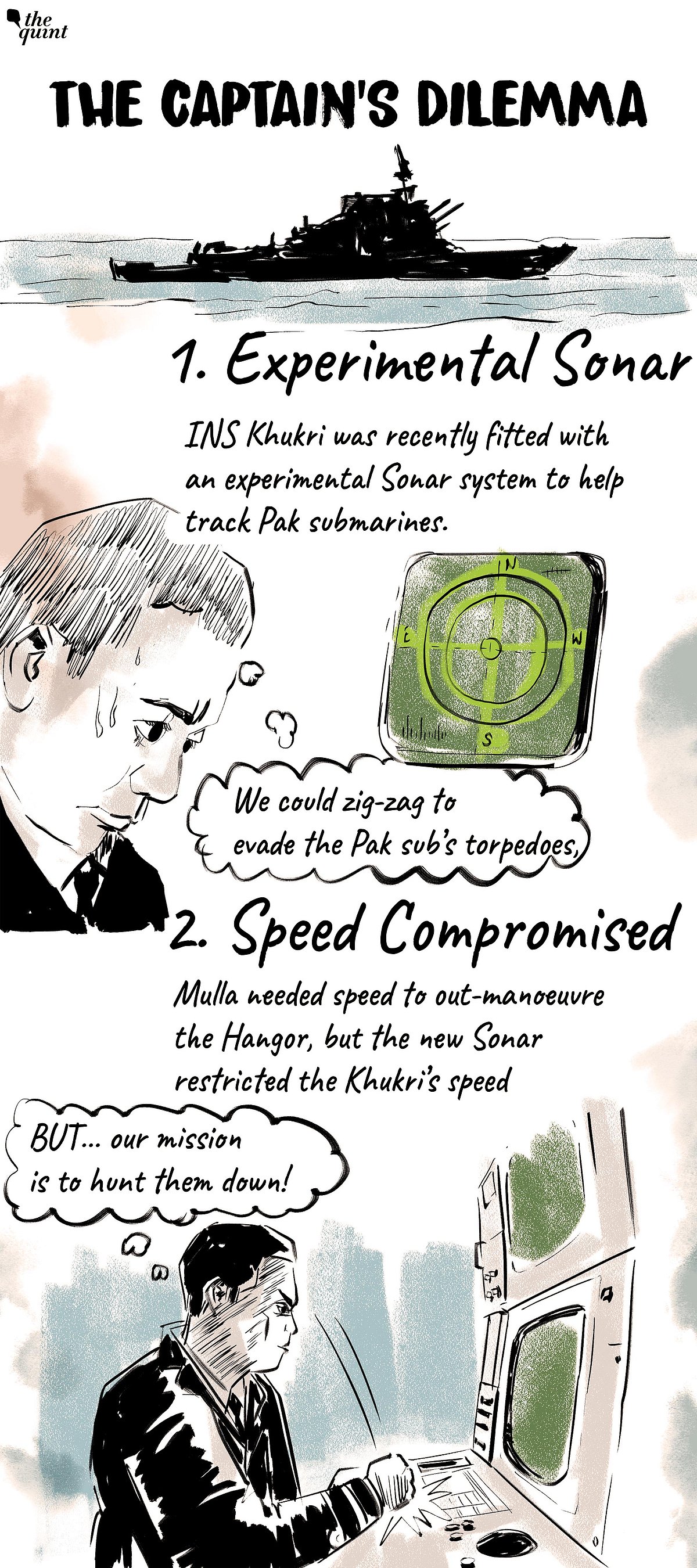 Graphic Novel|INS Khukri, the Only Ship Lost & Capt. Mulla Who Went ...