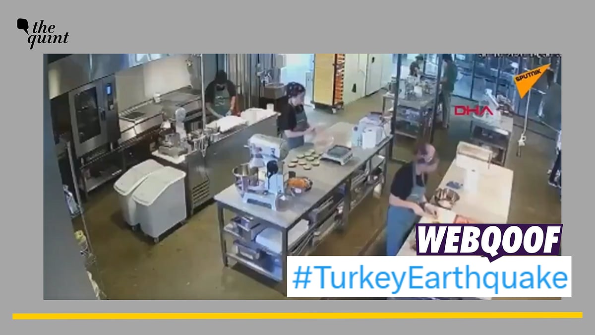 Fact-check | CCTV Footage of Hotel's Kitchen Being Struck By Earthquake ...