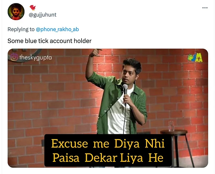 Memes Flood the Internet As Twitter Blue Launches in India