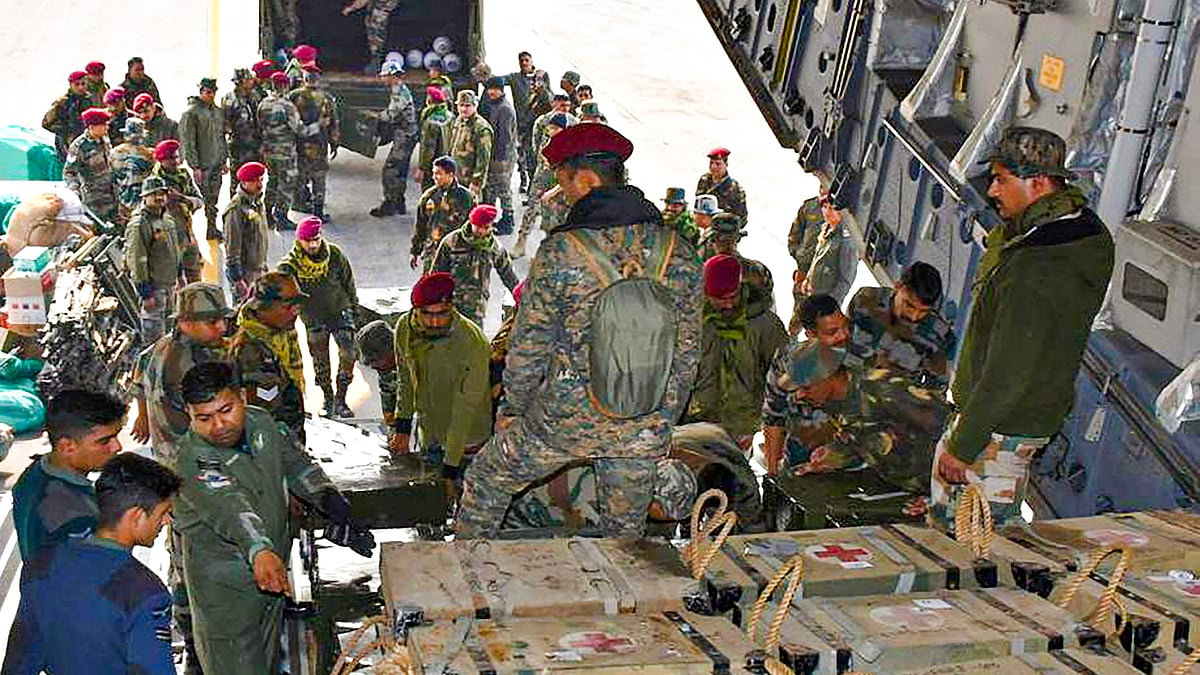 India Sends 2 IAF Planes With Medical Teams, Supplies to Earthquake-Hit ...