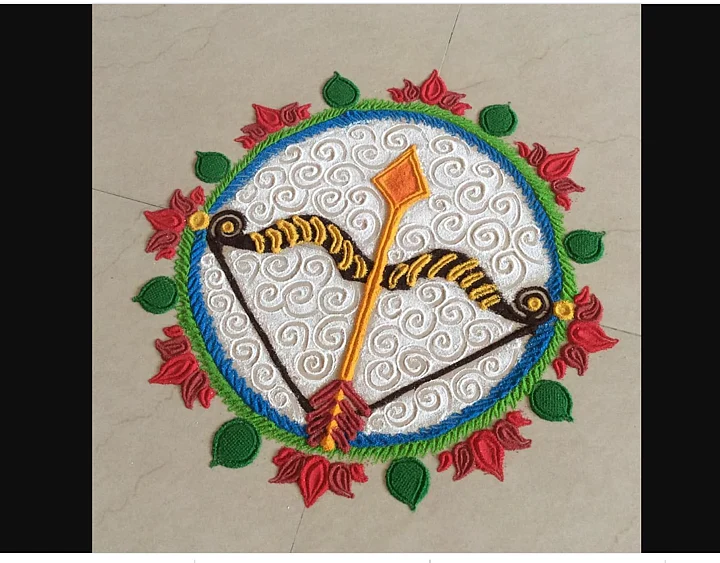 Ram Navami Rangoli Designs 2023: Easy and Creative Rangoli to Decorate Home