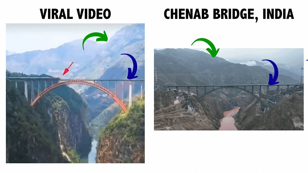 Fact-Check: Video Showing Bridge From China Shared as Chenab Bridge ...
