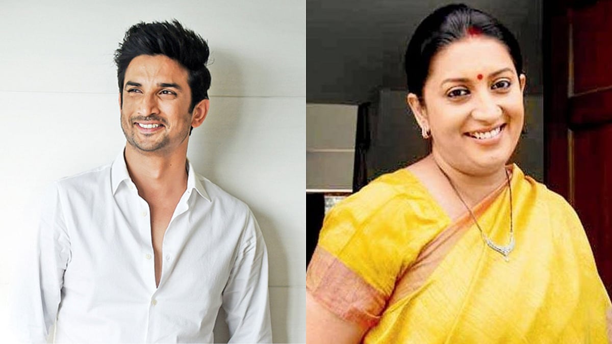 Here's What Smriti Irani Had To Say About Sushant Singh Rajput's Death