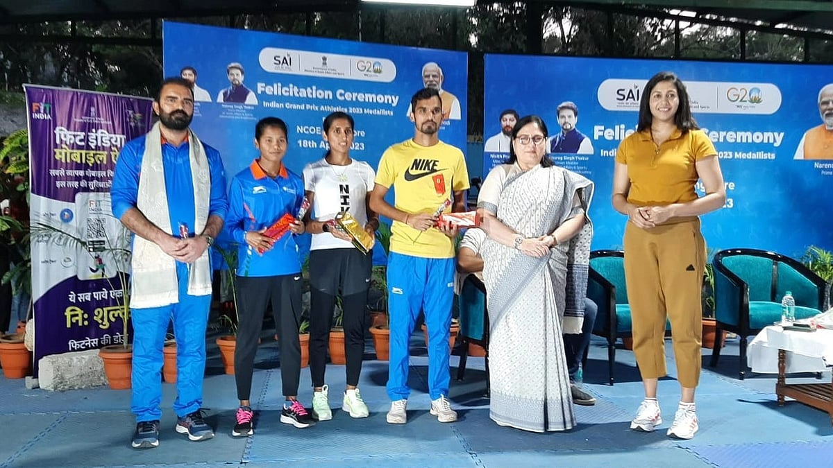 Priyanka,Shaili Among Athletes Feted For Winning Medals in National ...
