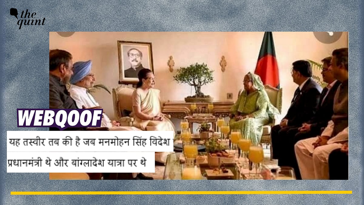 Fact-Check: 2019 Photograph of Dr. Manmohan Singh and Sonia Gandhi With ...